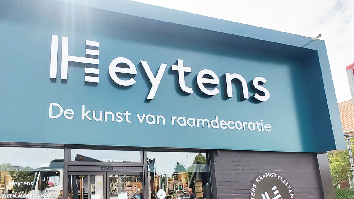 Heytens tagline : De kunst van raamdecoratie