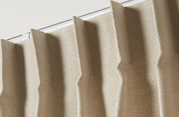 Rideaux plis flamand | Pli simple, double ou retour | Heytens